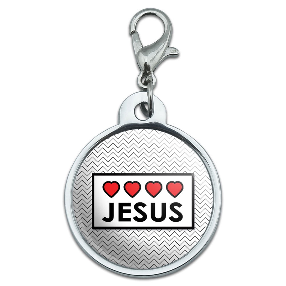 Jesus Love Christian Vacation Bible School VBS Small Metal ID Pet Dog ...