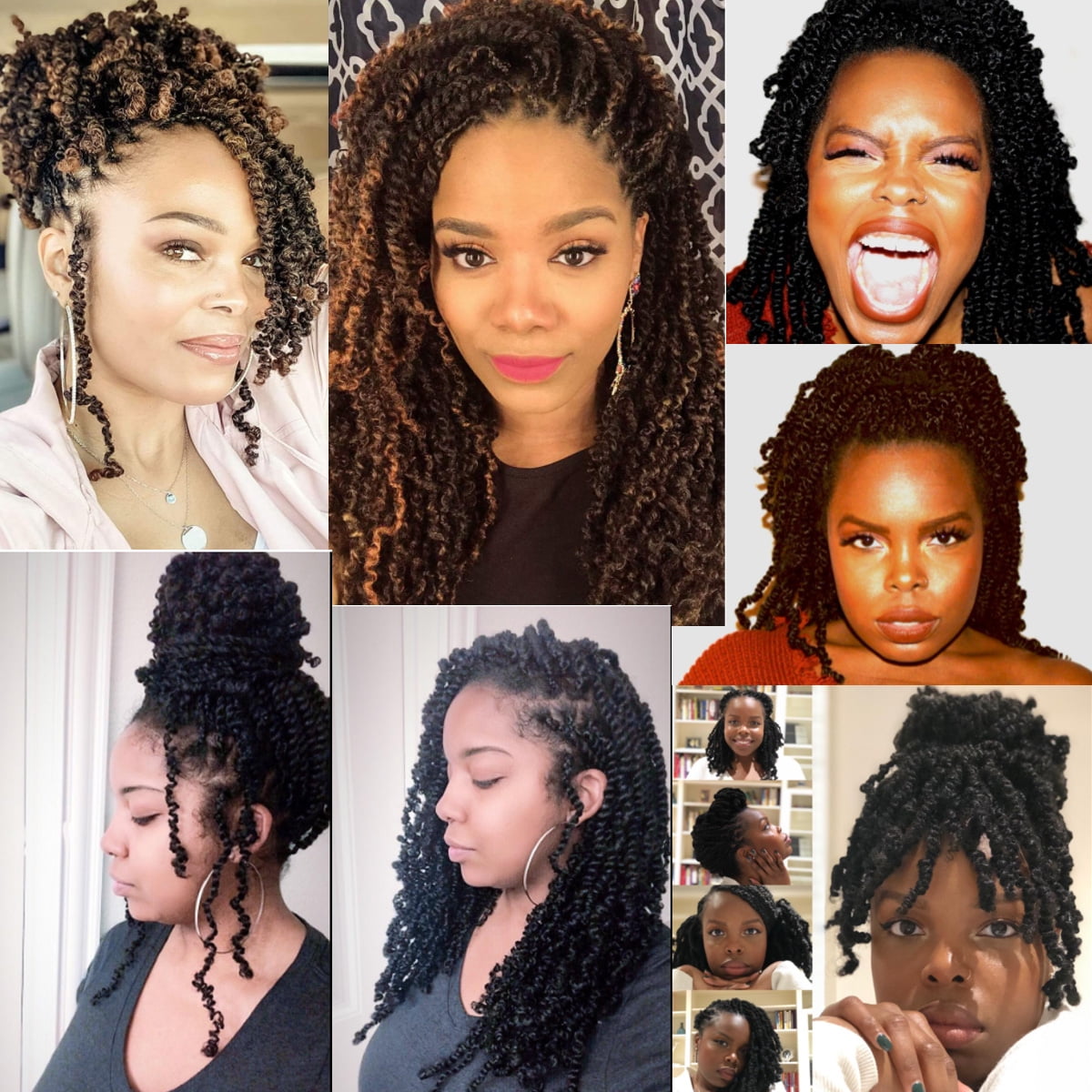 Spring Twists On Natural Hair