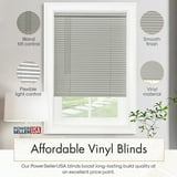 PowerSellerUSA 1" Slats Cordless Window Blinds, 64L x 23W Inches Solid ...