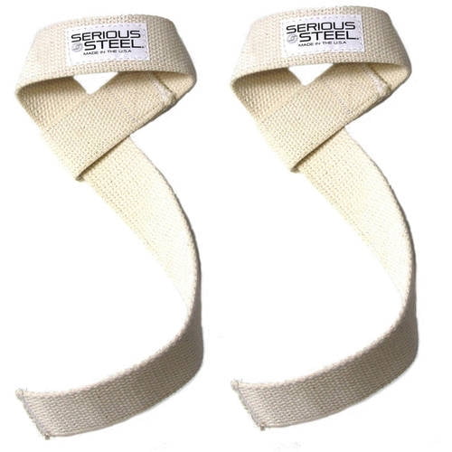 Serious Steel Fitness Deluxe Adjustable 21" Lifting Straps - Walmart.com