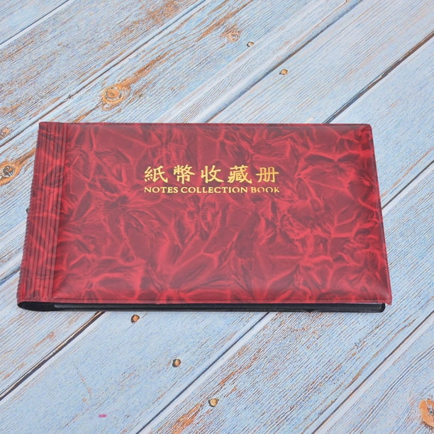 Paper Money Holder, Paper Money Album, 30 Pages Currency Banknote ...