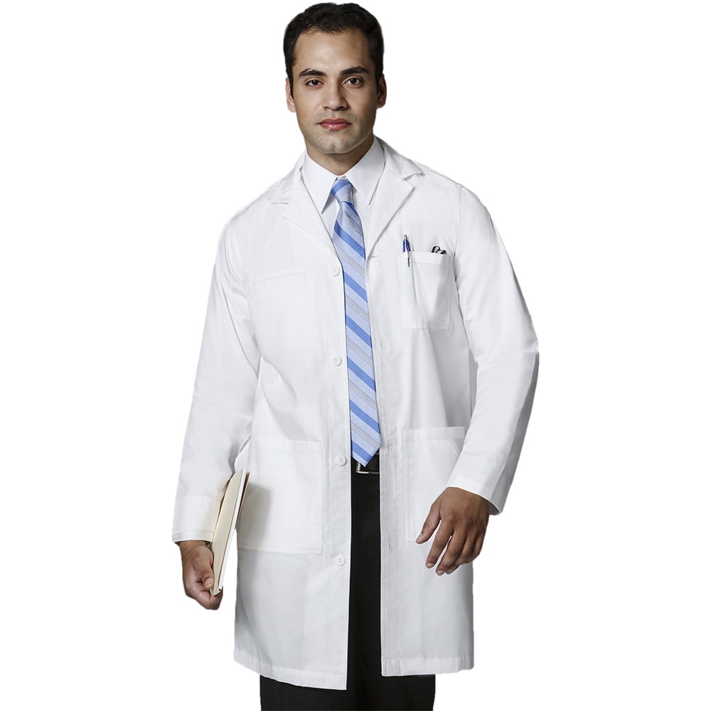 wonderwink wonderlab men's professional lab coat lab coat - Walmart.com ...