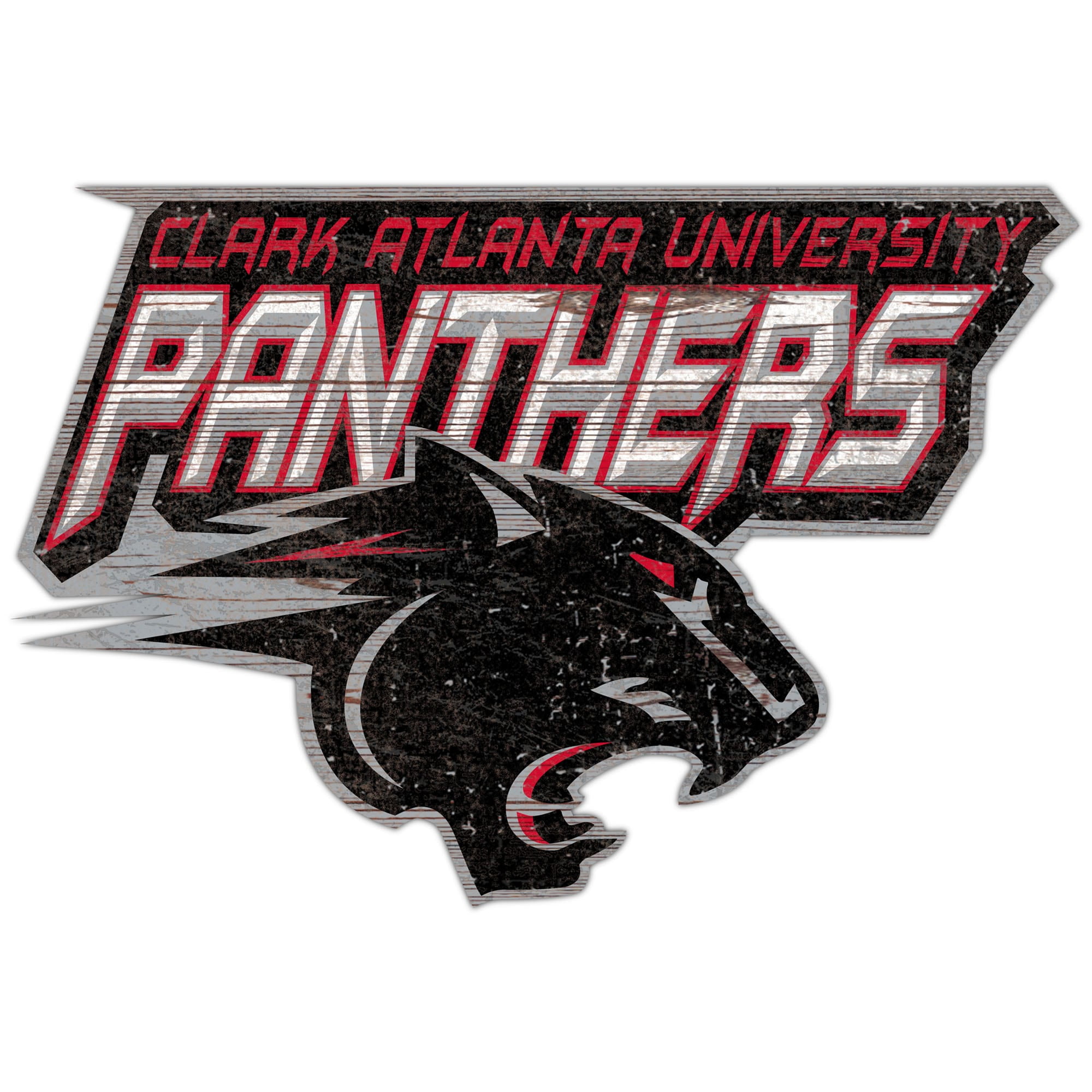 Clark Atlanta University Panthers 24'' x 24'' Logo Cutout Sign ...