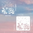 Layered Galaxy Painting Stencil 11.8x11.8inch Reusable Ancient Galaxy ...