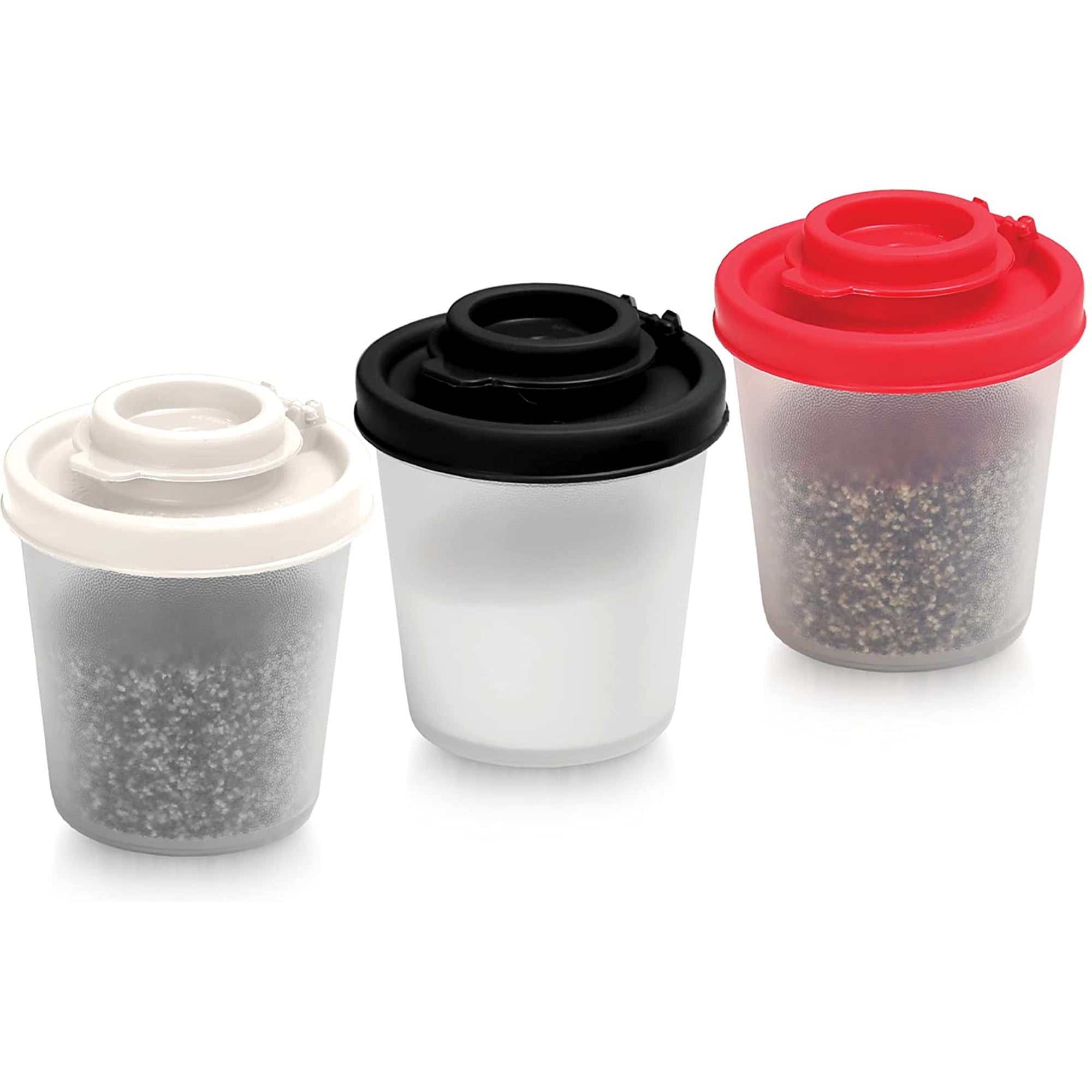 Signora Ware Salt and Pepper Shaker Set Mini Seasoning Container for ...