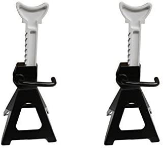 3-Ton Adjustable Jack Stand Racing Jack Stands (6,600 Pound Capacity ...