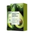 Herunwer Avocado Bubble Cleanser Mask – Gentle Hydrating Foaming Face ...