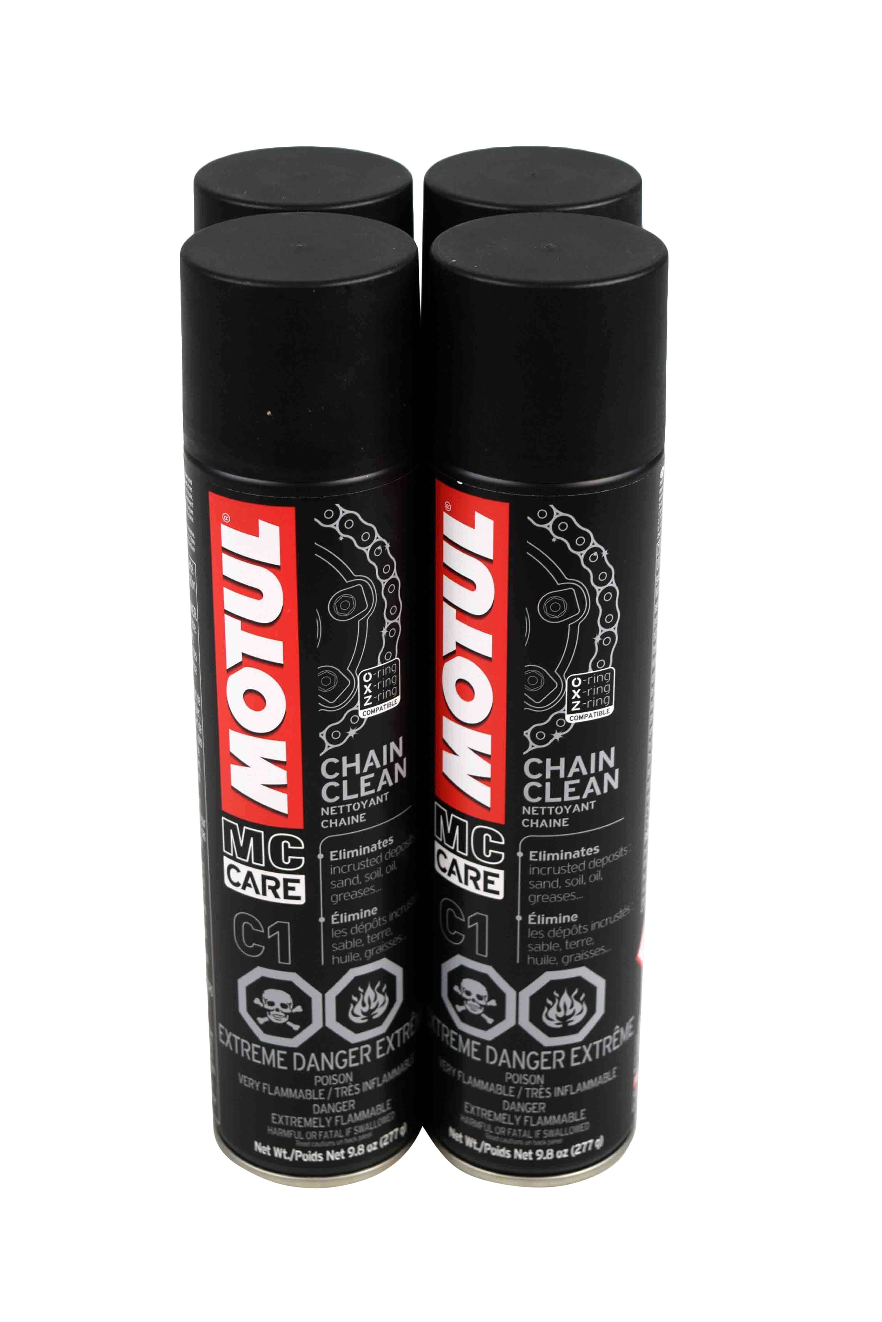 Motul 103243 C1 Chain Cleaner, 9.8 oz - 4 pck - Walmart.com