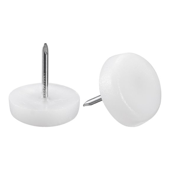 Furniture Feet Nail, Chair Table Leg Protector Pad 16mm Dia Plastic ...