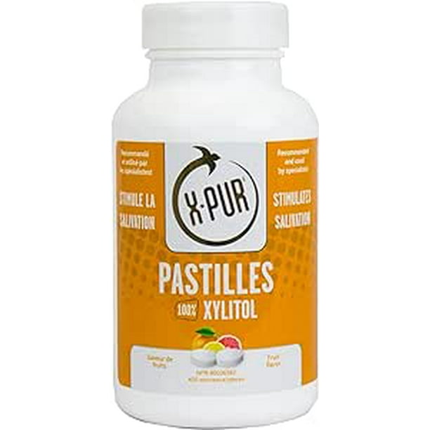 X-PUR - Xylitol Breath Mints For Dry Mouth And Bad Breath - Sugar Fruit ...