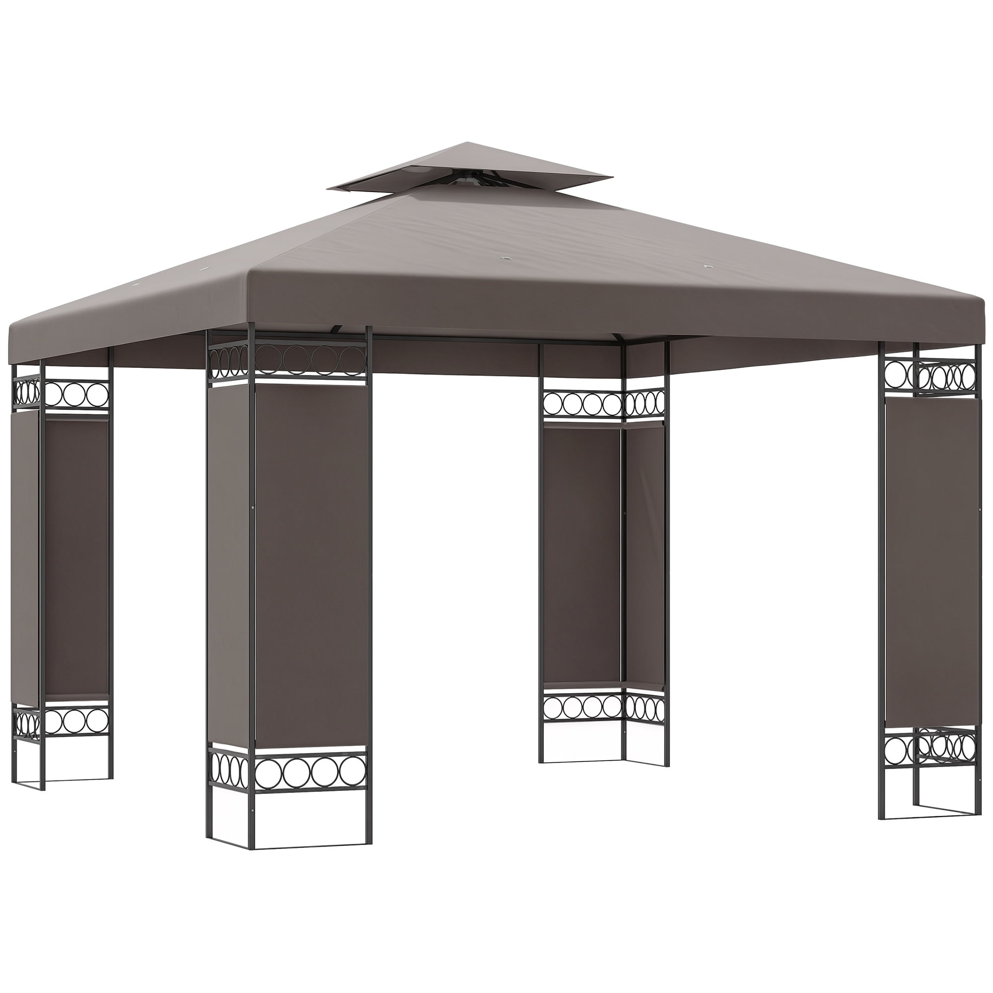 Click here for Outsunny 10 X 10 Ft Canopy Gazebo  Double Roof Out... prices