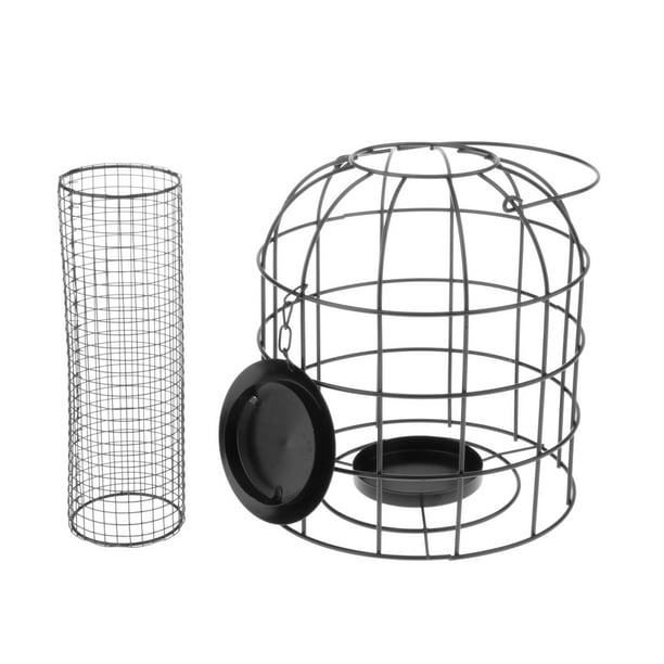 Alimentador de Pájaros Soledad Enjaulado Colgante 18x18x28.5cm | Bodega ...