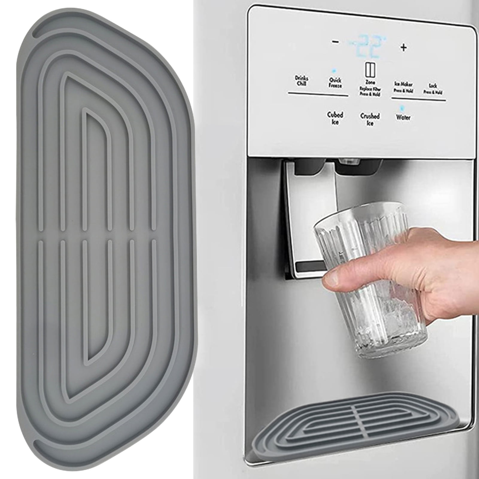 Washranp Refrigerator Drip Catcher for Water Tray,Good Toughness Quick ...