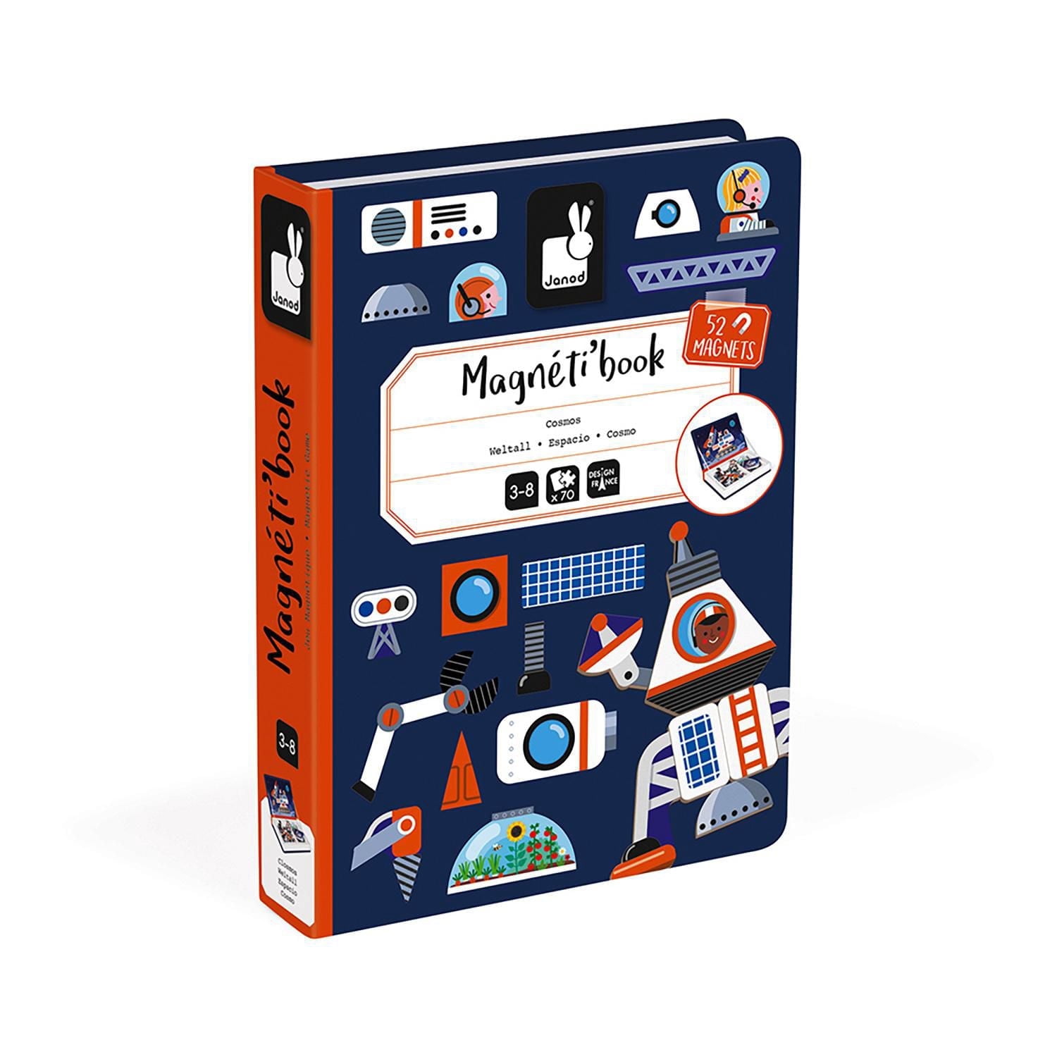 Click here for Janod - Space Magnetibook - Educational Magnetic G... prices