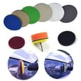 3 Inch Headlight Restoration Polishing Kit with Sandpaper and Scouring ...