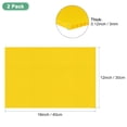 2-Pack Corrugated Plastic Sheets, 12 Inch x 16 Waterproof Blank Poster ...