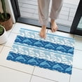Blue Ocean Dolphin Door Mat 16x24 Inch Nautical Waves Vintage Summer ...