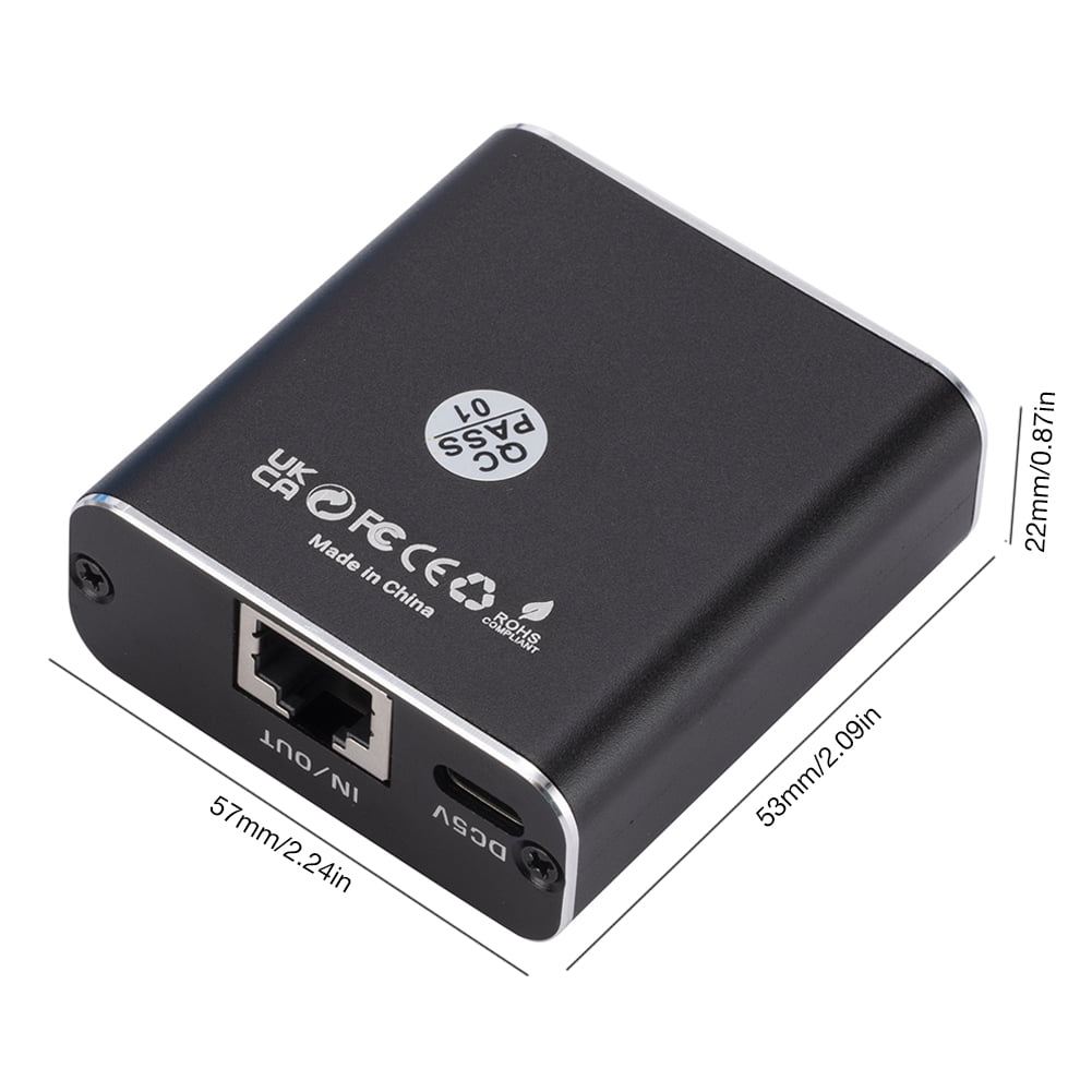 Divisor RJ45 de 1 a 2 salidas conector adaptador LAN Ethernet de ...