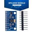BOFEER MPU6500 6-Axis Gyroscope Accelerometer Sensor Module IIC I2C SPI ...