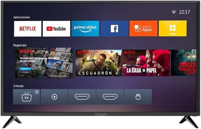 Smart TV Q-touch 40 Pulgadas Pantalla Led Full HD Sistema Android | Bodega Aurrera en línea