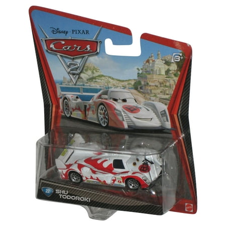 Disney Pixar Movie Cars 2 Shu Todoroki Die Cast Mattel Toy Car #22 ...