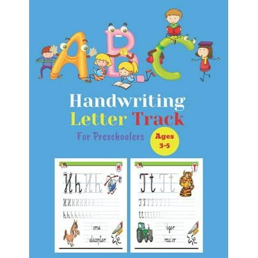 Letter Tracing Preschool workbook for kids ages 3-5 : Learn to write ...