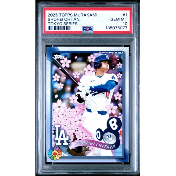 2025 Topps X Takashi Murakami Tokyo Series Shohei Ohtani #1 PSA 10 ...