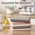 6 Pack Premium Microfiber Barista Towels 12x12 Inches, Extra Thick ...