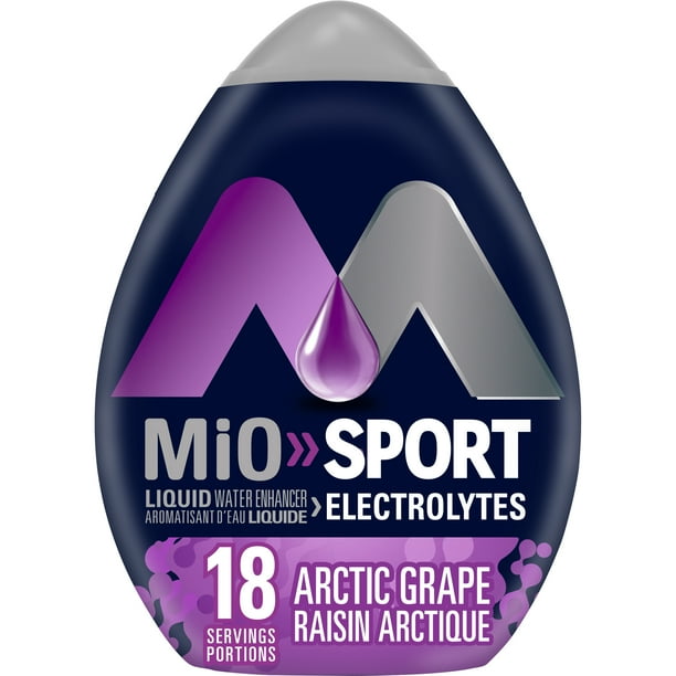 MiO Sport Arctic Grape Liquid Water Enhancer, 48mL - Walmart.ca