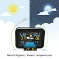 Weather Station Clock APP Control Digital Indoor Outdoor Temperature ...