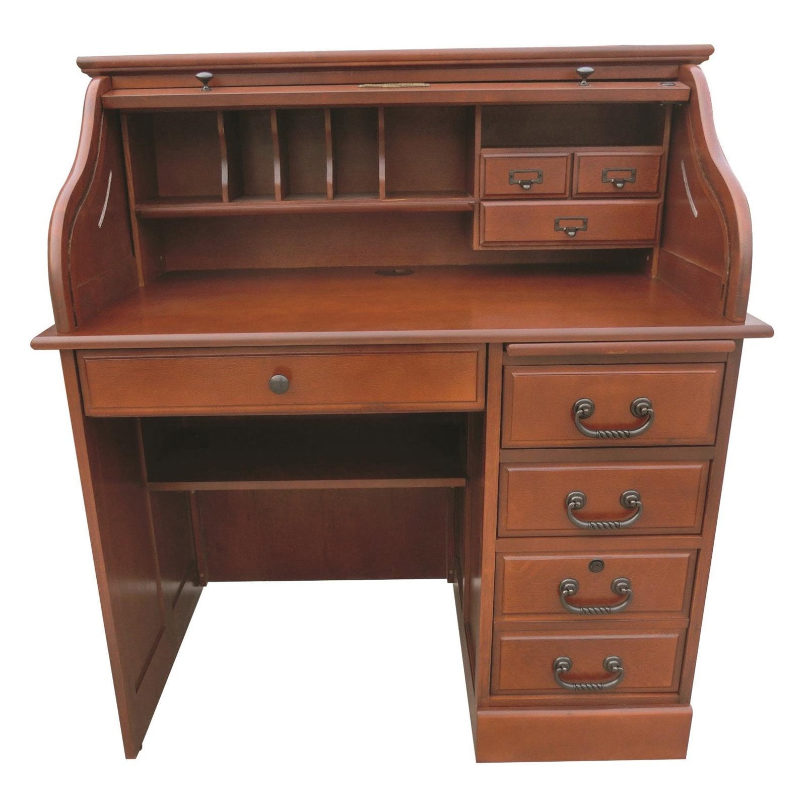 Chelsea Home Furniture Moon 42 in. Student Roll Top Desk - Walmart.com ...