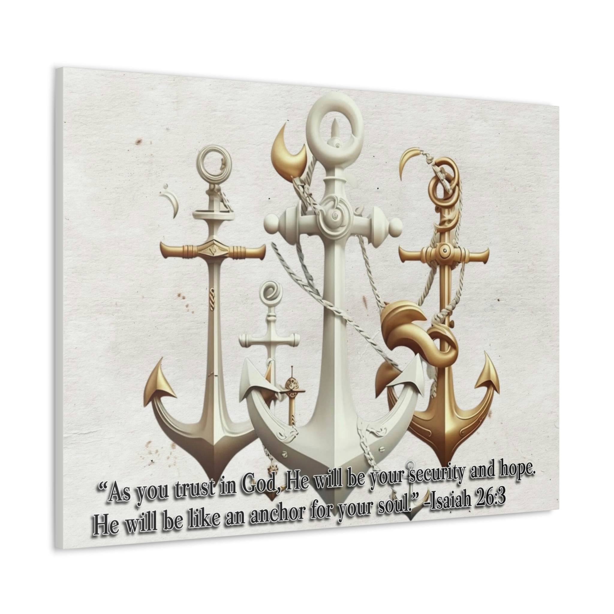 Canvas, Anchor Canvas, Anchor, Wall Decorations, Naval Decorations ...