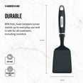 Farberware Heat Resistant Nylon Short Spatula with Tip-Up Handle ...
