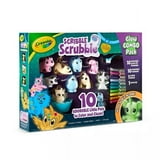 Crayola Scribble Scrubbies Glow Art Set, Washable Marker Craft Kit ...
