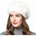Beret Hat Beret Cap Winter Warm Beanie Artist Painter Hat for Women ...