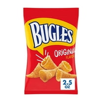 Bugles Original Crispy Corn Chips, 10-Bag Multipack, Perfect for ...