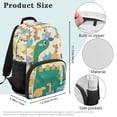 XYZCANDO Cartoon Dinosaur 17 Inch Kids Backpacks with Adjustable Strap ...