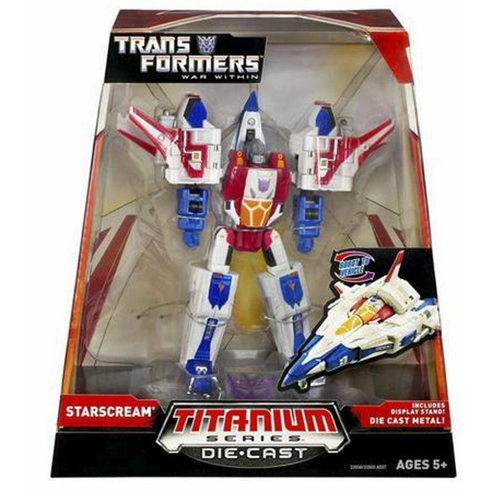 Transformers TItanium Series Starscream Diecast Figure - Walmart.com ...