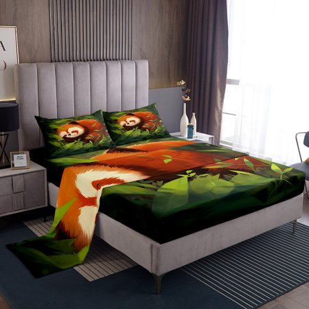 YST Full Size Sheets Cartoon Raccoon Sheet Set Raccoon Gifts for Boys ...