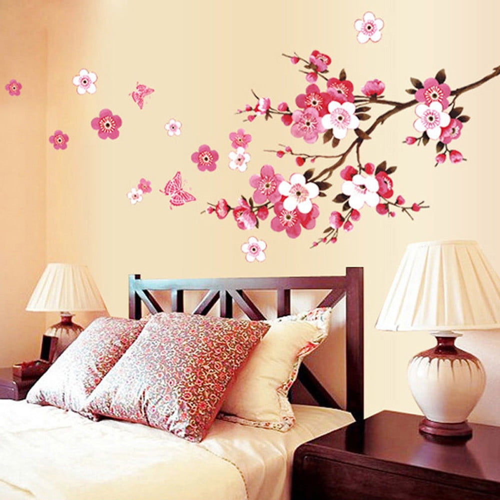 Click here for Agifeg Agiferg Room Peach Blossom Flower Butterfly... prices