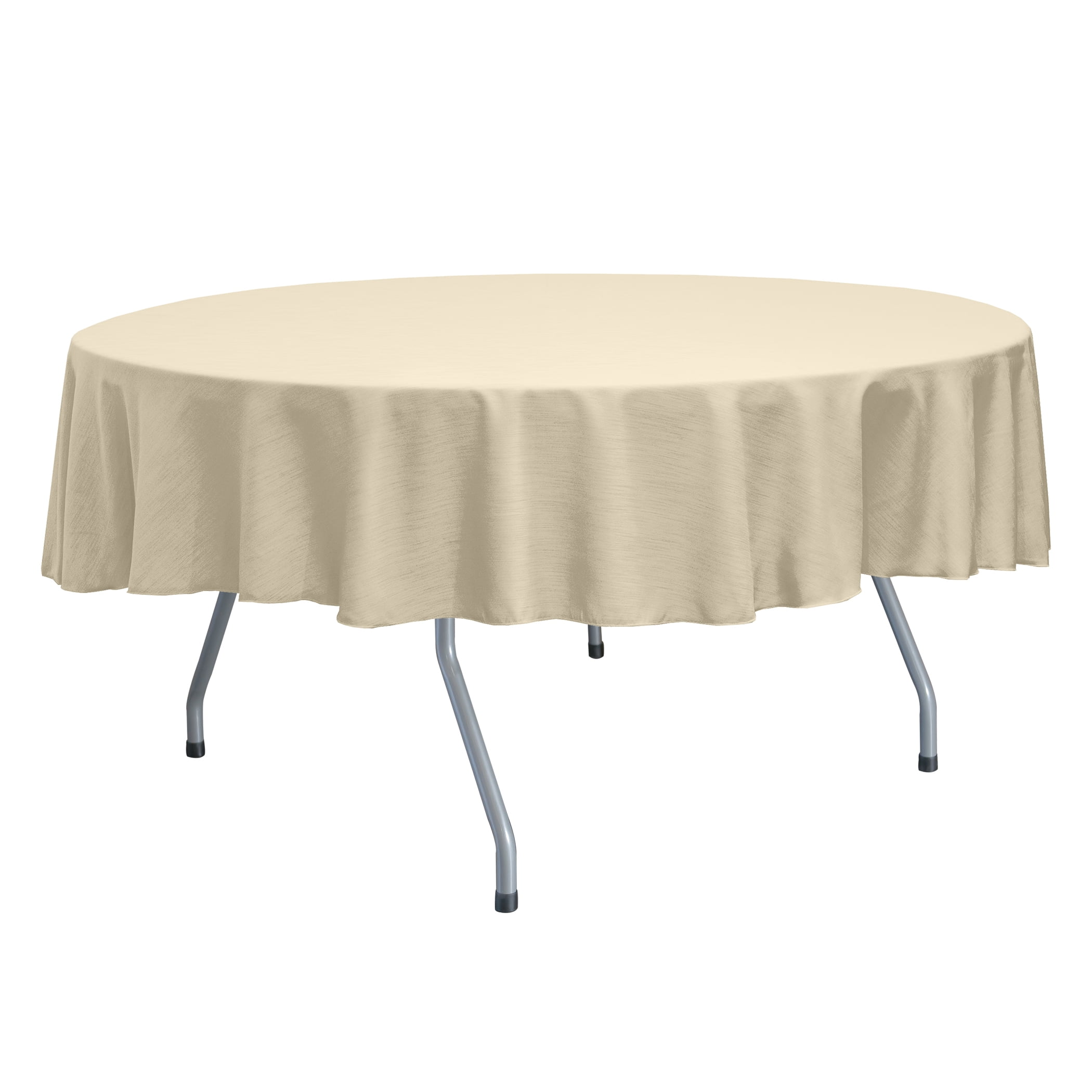 Ultimate Textile Reversible Shantung Satin - Majestic 60-Inch Round ...