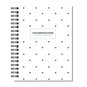 Blue Sky Teacher Academic Year Weekly/Monthly Lesson Planner 11 x 8.5 ...
