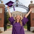 2026 Graduation Cap For Adult Gown Tassel Mortarboard Hat With Silk ...