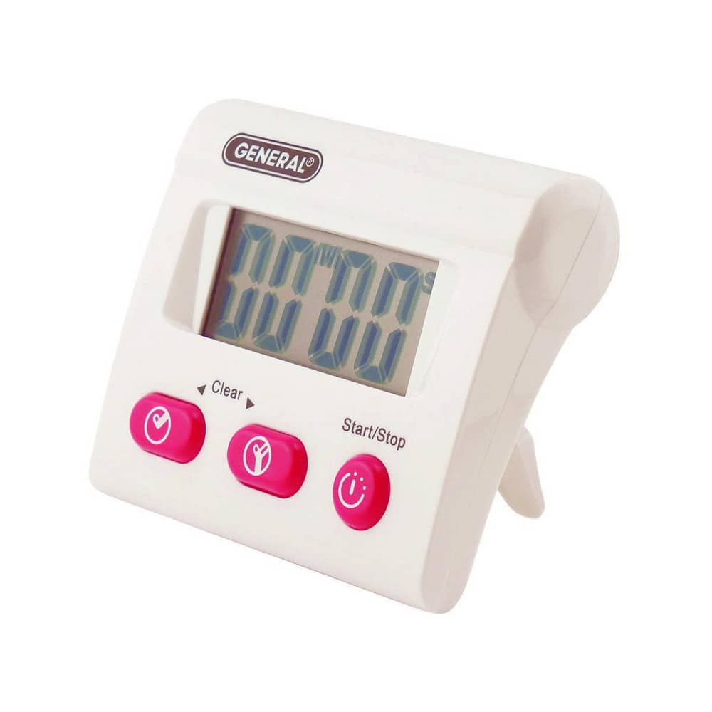 General TI170 Minute Second Count Up and Down Timer White - Walmart.com