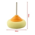 40mm Mini Polishing Sponge for Car Hub and Steel Rim with 3mm Shank ...
