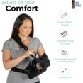 Alpha Medical Shoulder Immobilizer w/ Removable Pillow – Rotator Cuff – Sublexion – Shoulder ...