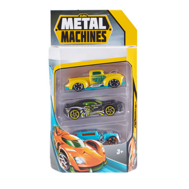 ZURU Metal Machines 3-Pack Diecast Vehicles - Walmart.com - Walmart.com