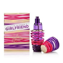 Justin Bieber Girlfriend Eau de Parfum, Perfume for Women, 1.7 Oz Full ...