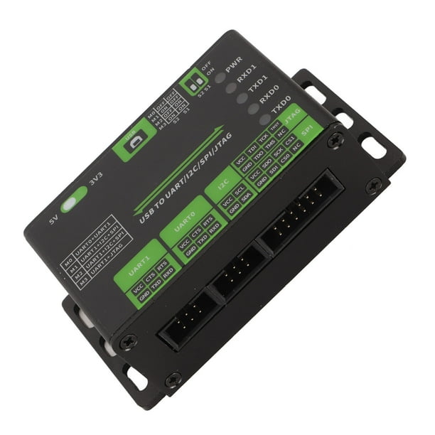 Converter USB To UART I2C SPI JTAG Converter Supports Multiple Interfaces 3.3V 5V Aluminium ...