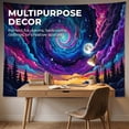 XaaKee Bedroom Tapestry, Mural Background Neon Galaxy Tapestry, High ...